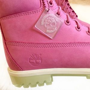 Timberland | Shoes | Timberland Pink 6 Waterproof Premium Boots | Poshmark